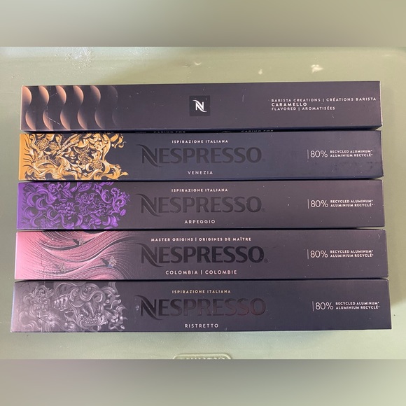 Nespresso | Other | Nespresso Coffee Original 5 Pack | Poshmark